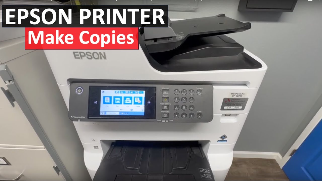 How To Make Copies on a Commercial Epson Printer | The DIY Guide | Ep ...