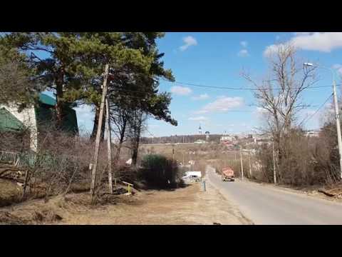 Калуга из-за Оки весной 2 апреля 2019 года.