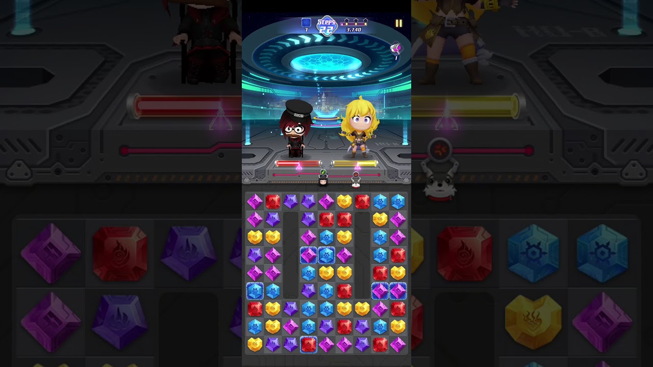 RWBY Crystal Match part two - YouTube