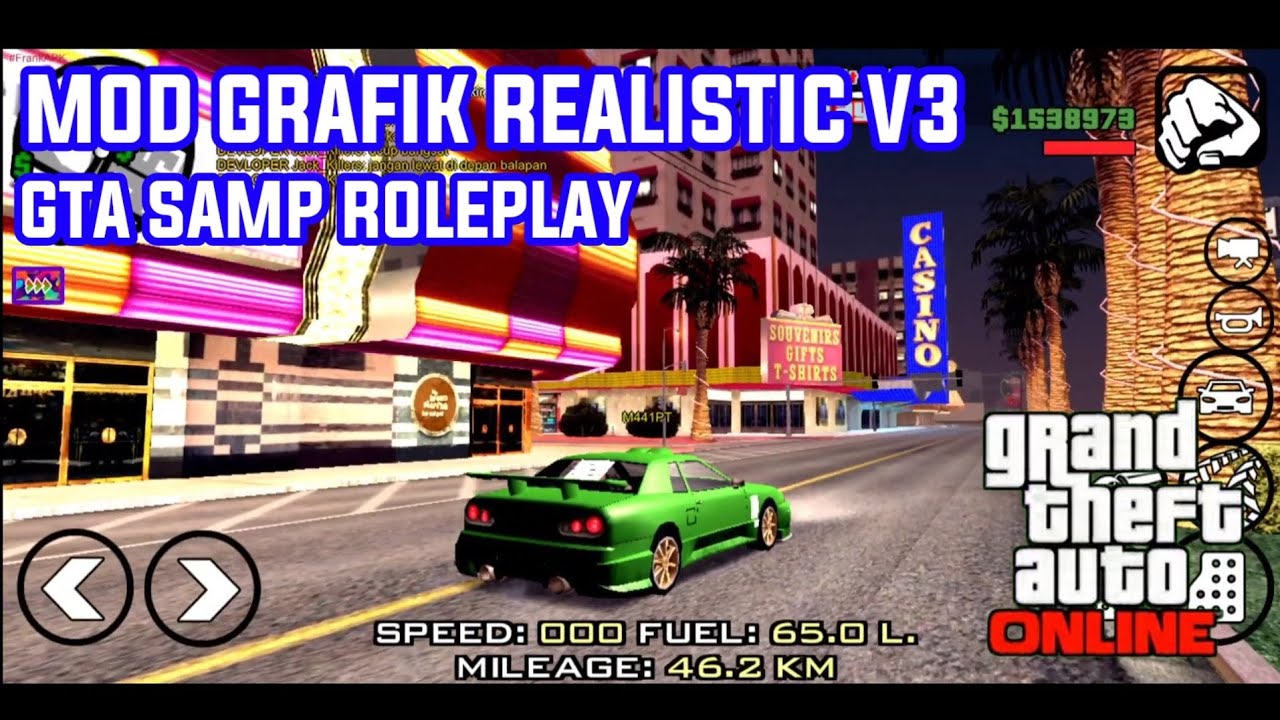 MOD GRAFIK REALISTIC V2 - MOD GRAFIK GTA SAMP ANDROID - YouTube