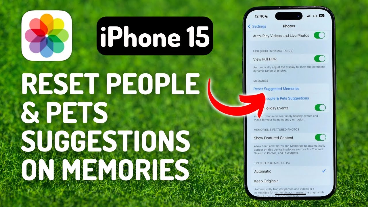 How to Reset People & Pets Suggestions on Memories on Photos App on ...