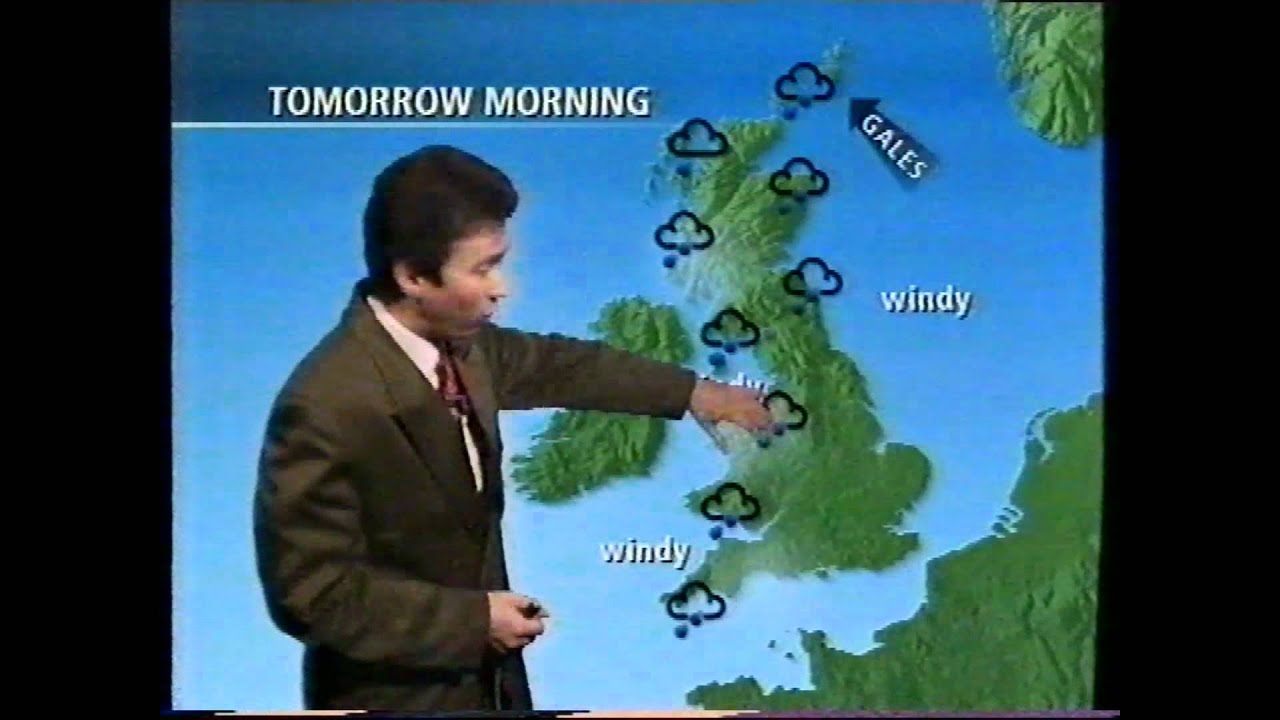 BBC Weather 29th March 1993 - YouTube