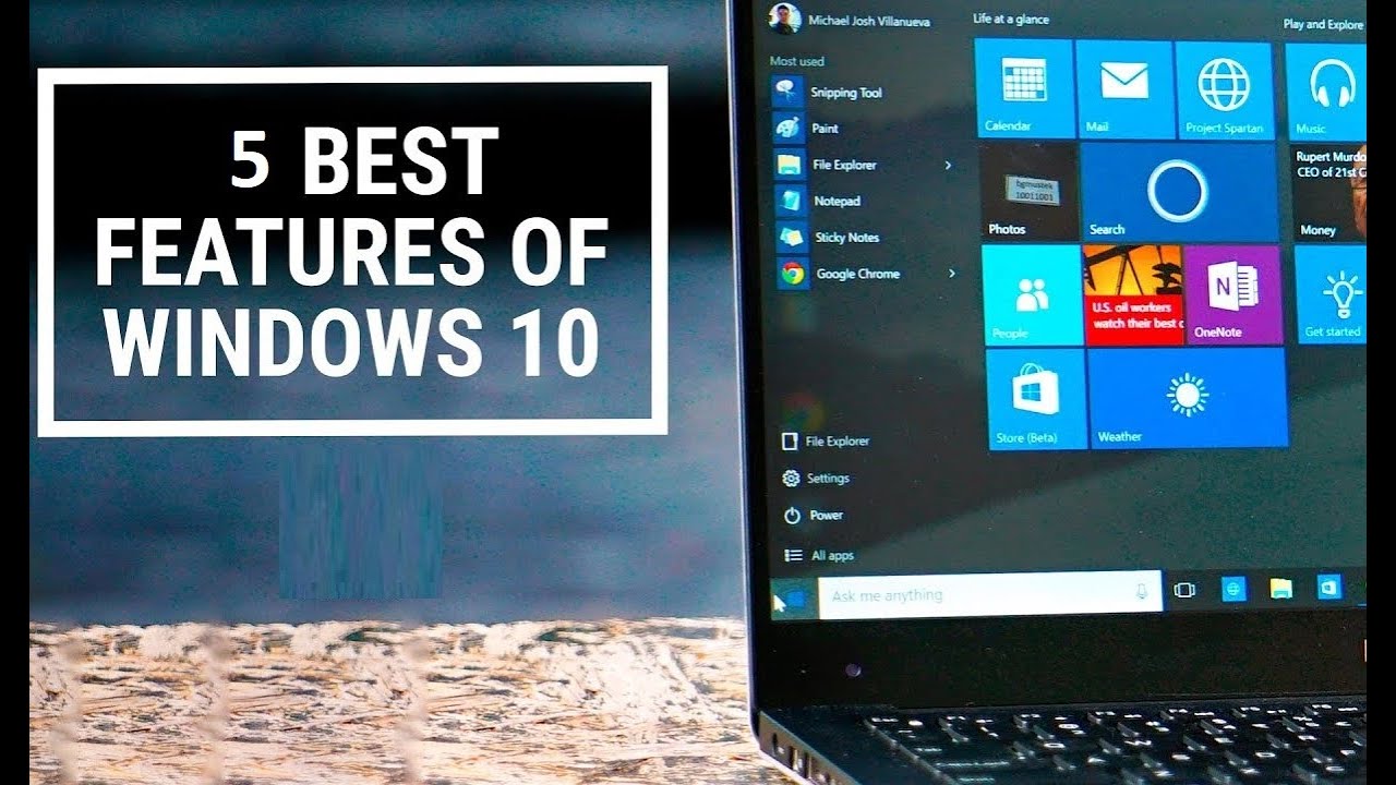 Top 5 Features of Windows 10 You Need to Know! - YouTube