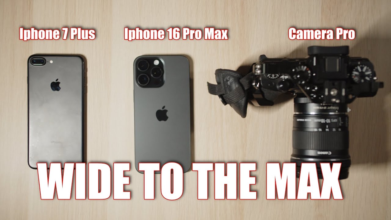 Iphone 16 PRO MAX vs CAMERA PRO vs Iphone 7 plus // HUGE SURPRISE - YouTube