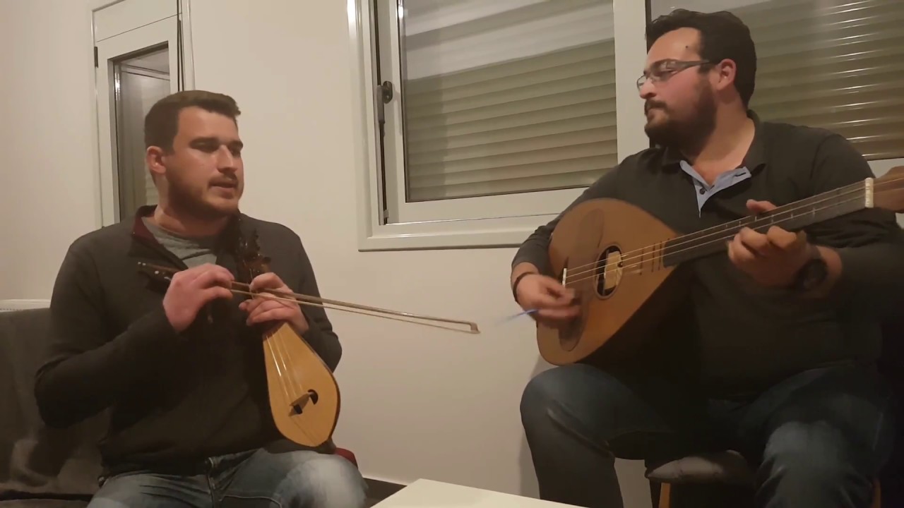 Μ. Βαρουχάκης - Γ. Σκουλάς ~ Λυράκι-Λαούτο κατασκευής Μιχάλη Σαββάκη ...
