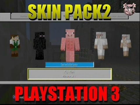 MINECRAFT PS3 / SKIN PACK 2 / PERSONAJES PACK 2 - YouTube