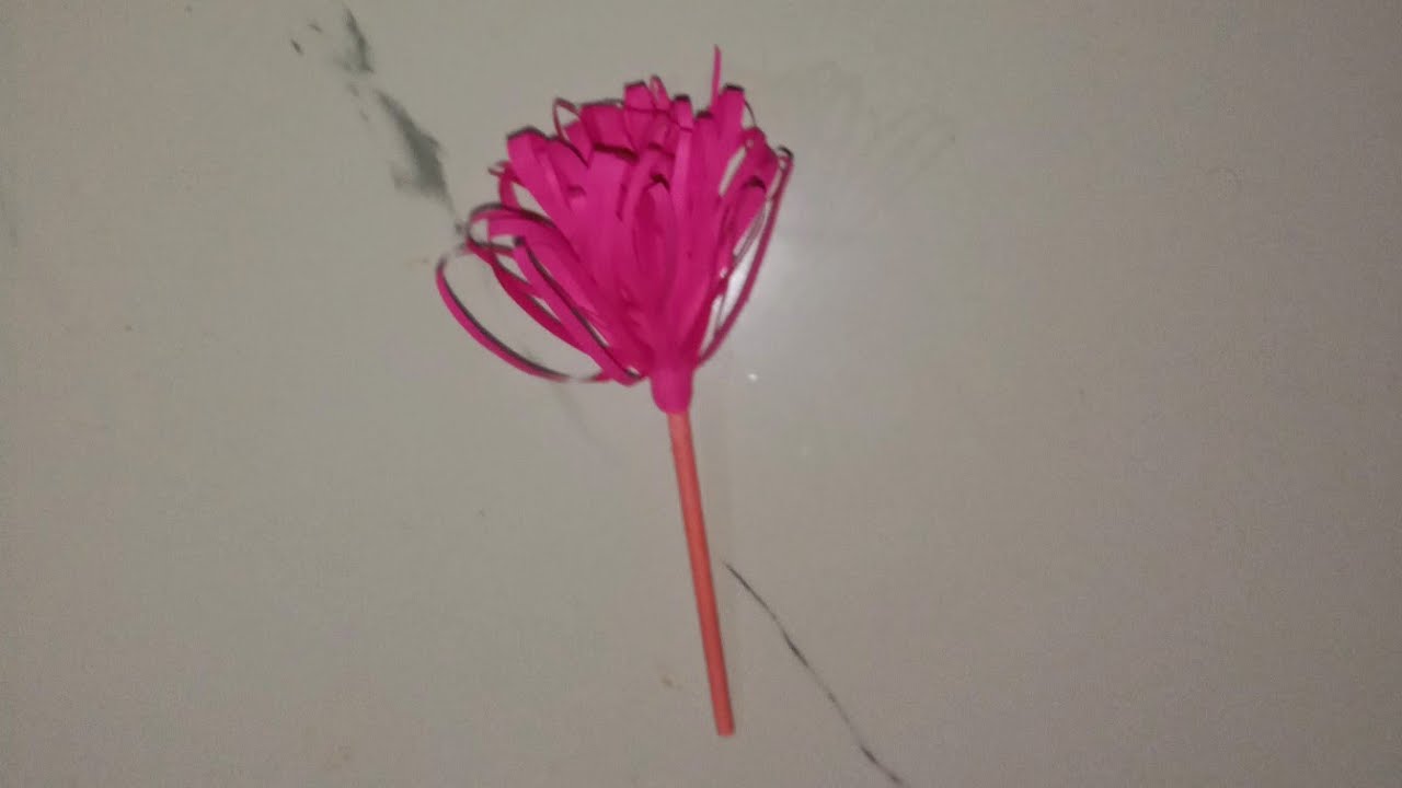 Giant Fluffy peppar Flower | Pretty Flower Ideas | Pepar craft Flower ...