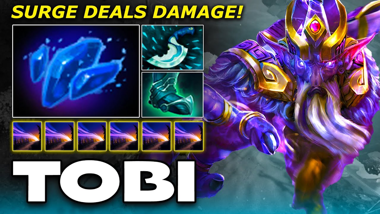 Tobi DARK SEER [A-Tier OFFLANE 7.35d] - Full Match Dota Class - YouTube