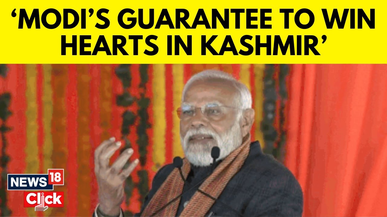PM Modi Full Speech In Srinagar After Visiting First Time Post Article ...
