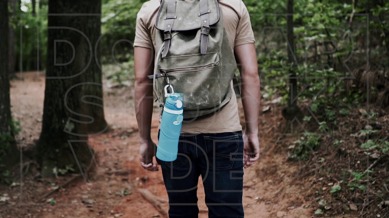 Trail Hiker from Behind | Man Hiking on a Trail in the Forest | 1080p ...