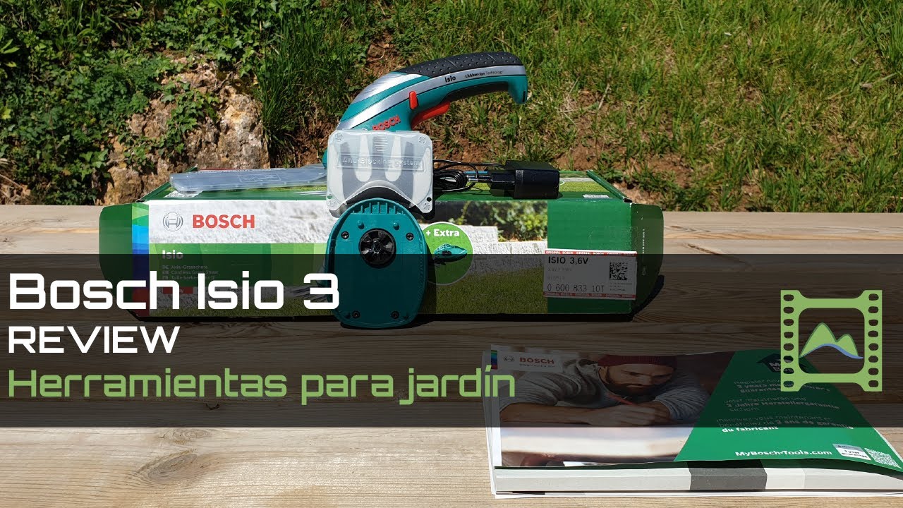 Herramientas para el jardín: REVIEW Bosch Isio 3 | LdN - YouTube