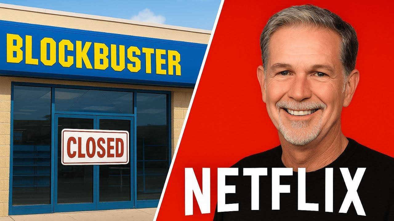 Netflix vs Blockbuster: The Battle That Redefined Entertainment - YouTube