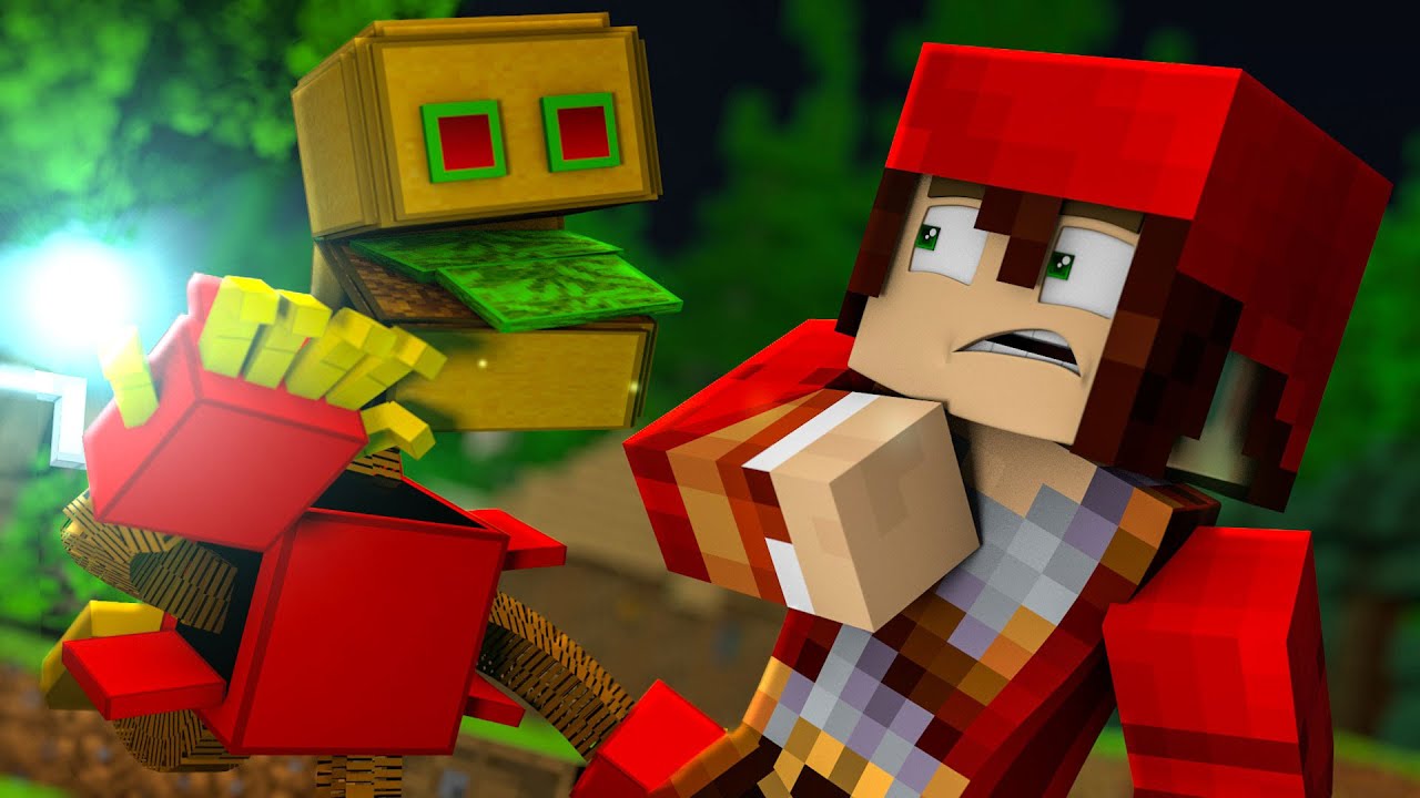 ENFRENTEI O BOXY BURGER NO MINECRAFT (Project Playtime) - YouTube