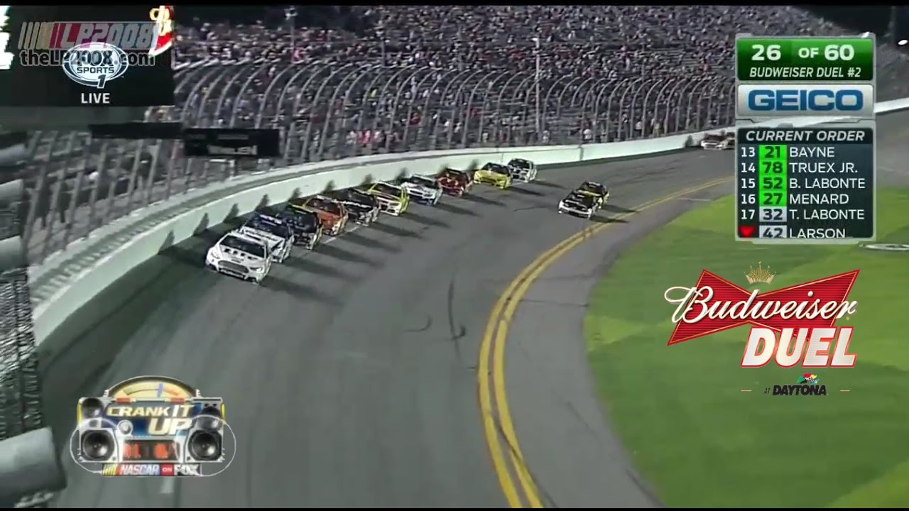 Budweiser Duel New Title Sponsor Named For Daytona 500 Qualifying