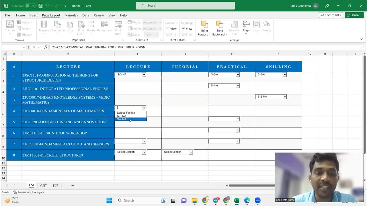 KLH Bachupally - CSE ERP Registration Process for 2023 Batch - YouTube