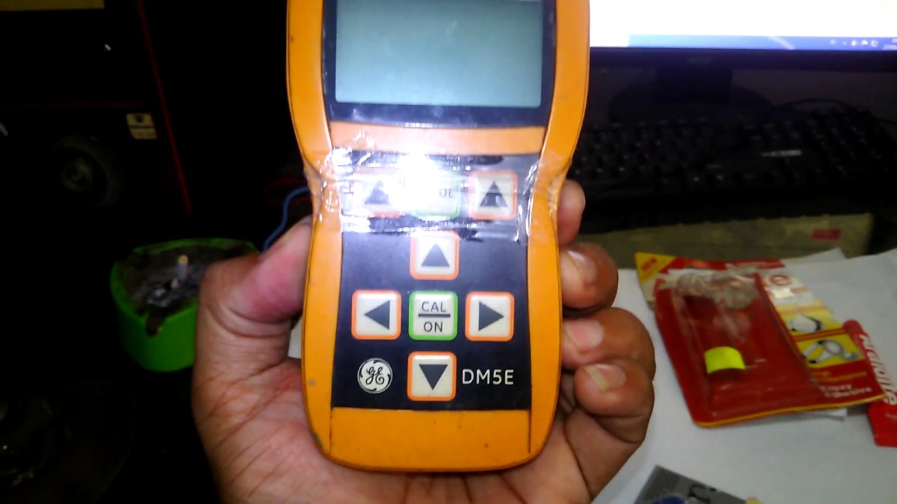 Repair GE Inspection Technologies DM5E Ultrasonic Thickness Gauge - YouTube