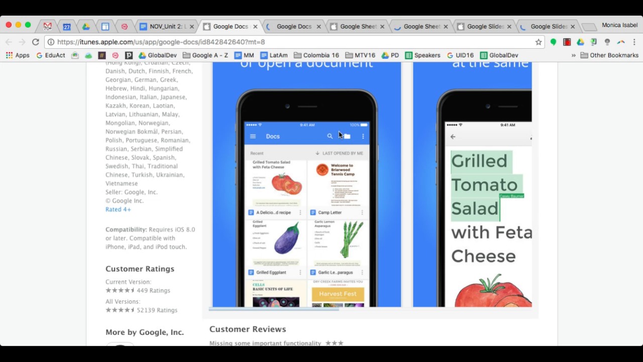 Google Doc Mobile App - YouTube