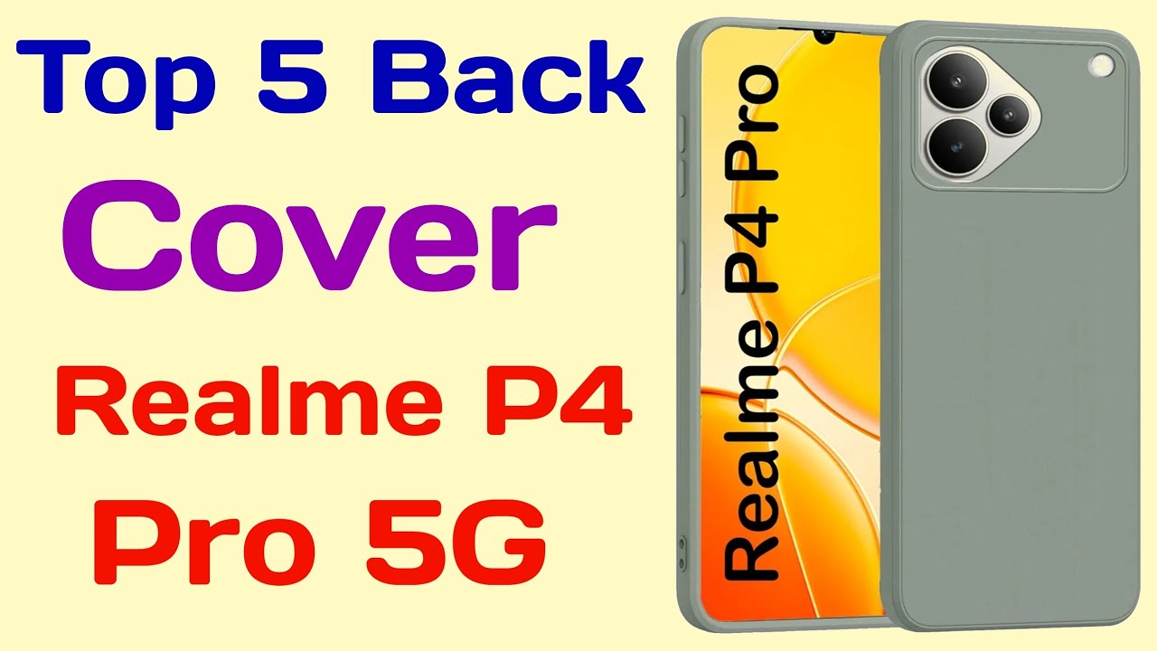 Realme P4 Pro 5G Back Cover | Best back cover for realme p4 pro 5g ...