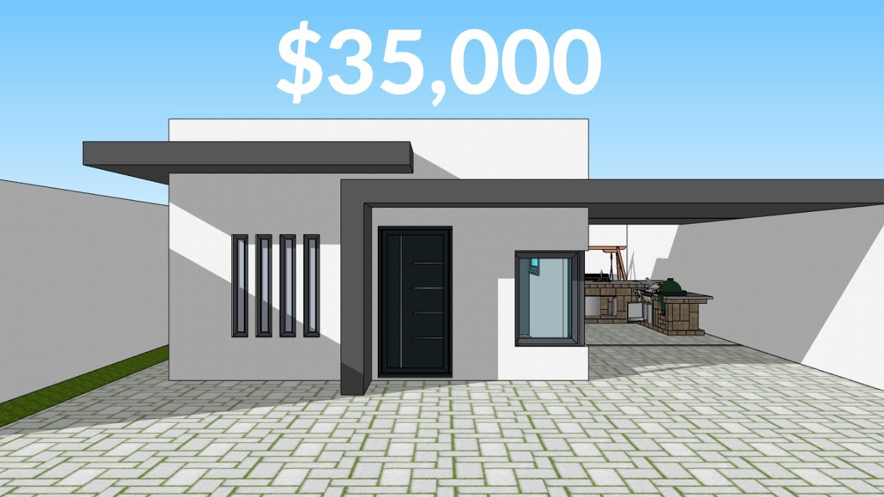 (13×18 Meters) House Design | tour - YouTube