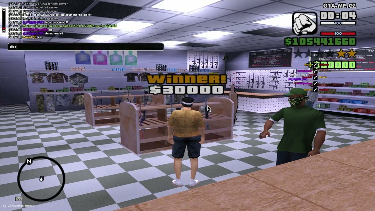 GTA-MP.CZ - Game servers for SA-MP, FiveM, VC-MP and Liberty Unleashed