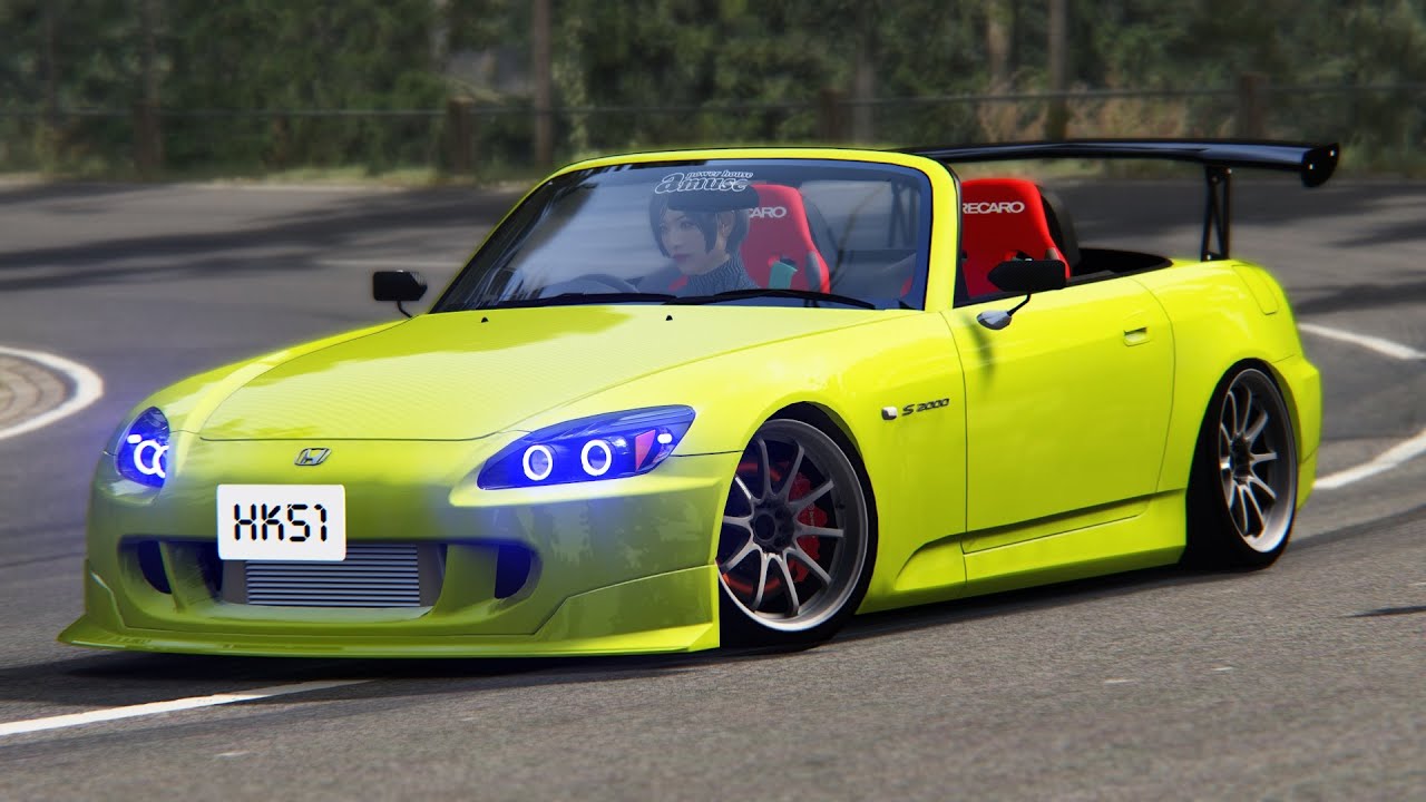 Assetto Corsa - HK51 P1 Honda S2000 Amuse + Track + Camtool - YouTube