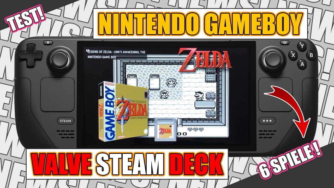 Steam Deck Review - UNFASSBAR! Der GameBoy läuft komplett flüssig und ...