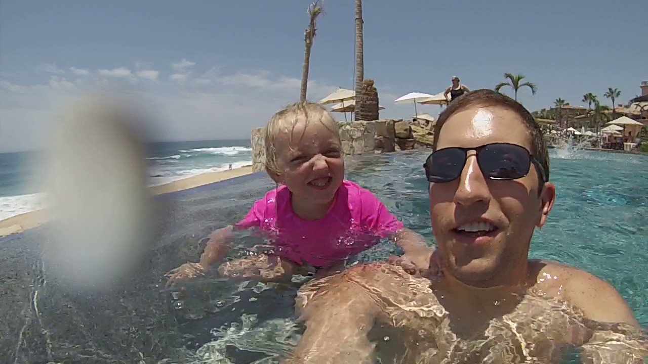 Pool fun in Mexico - YouTube