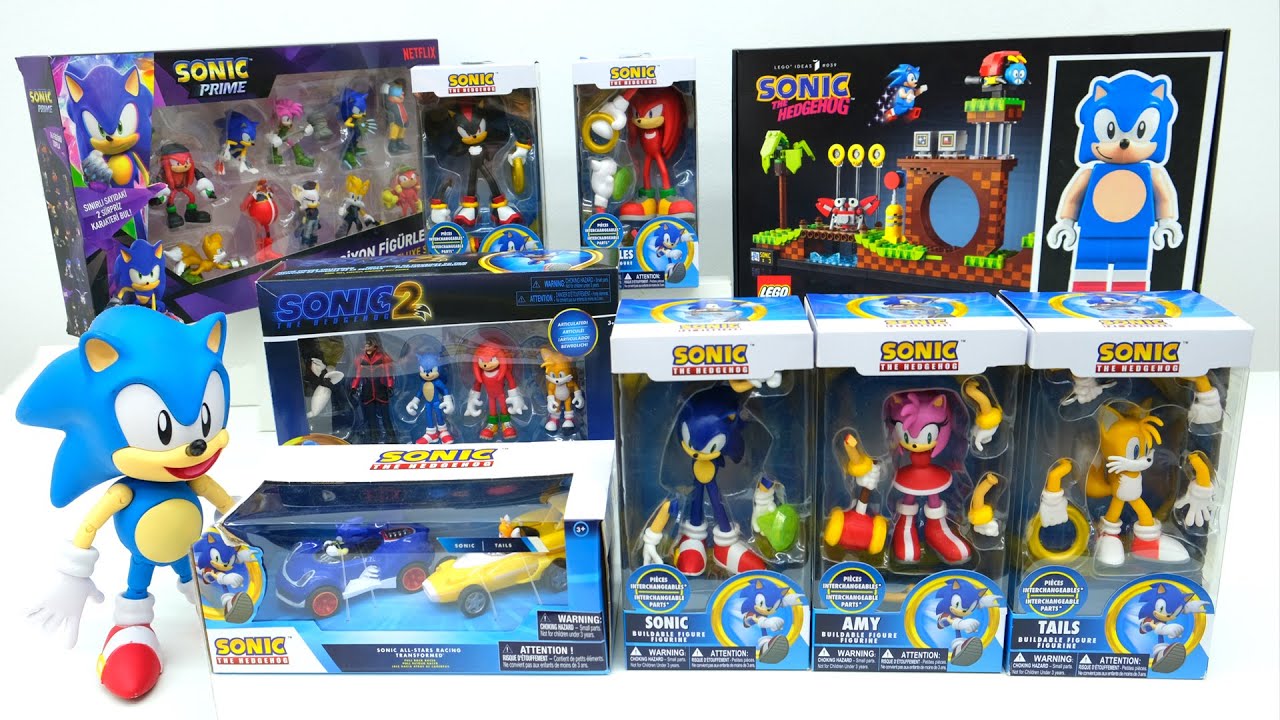 Sonic The Hedgehog Unboxing Review | Sonic Figures - YouTube