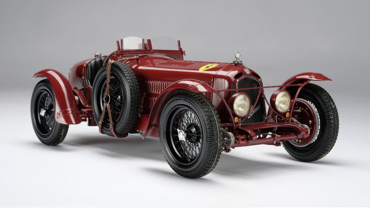 Handling Your Model: Alfa Romeo 8C 2300 - Ralph Lauren - YouTube