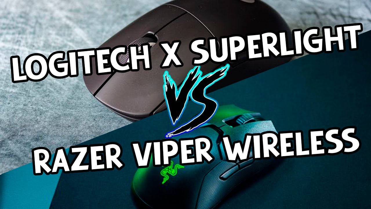 LOGITECH X SUPERLIGHT OU RAZER VIPER ULTIMATE WIRELESS? NÃO COMPRE ...