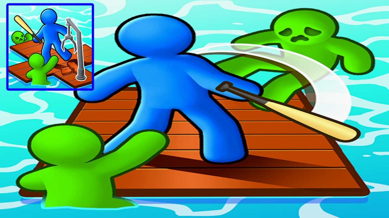 Zombie Raft - Escape The Zombie Tsunami Gameplay - YouTube