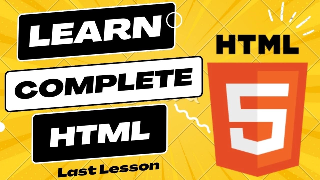 Complete HTML Tutorial for Bigenners | Last Lesson | Engineer's Gaming ...