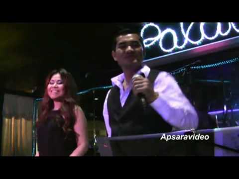 Sopheak of Sek Meas Band in Stockton, CA performing a classics Latin beat.