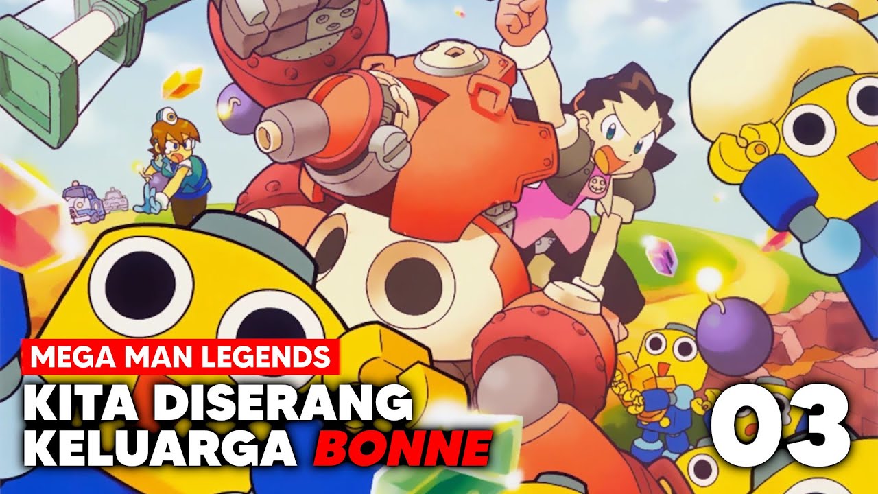 Penjelajahan kita dihalangi oleh keluarga Bonne! Mega Man Legends - YouTube