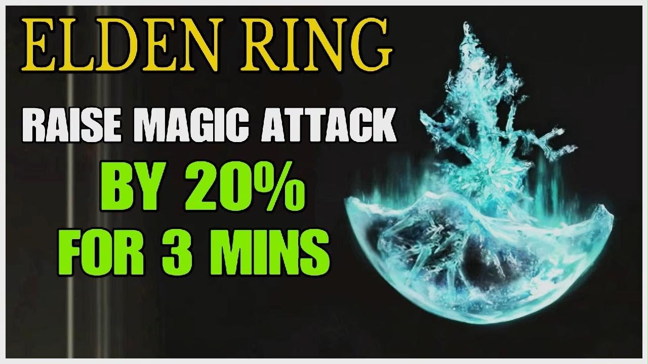 ELDEN RING - Magic Shrouding Cracked Tear: I Raise Magic Attack by 20% ...