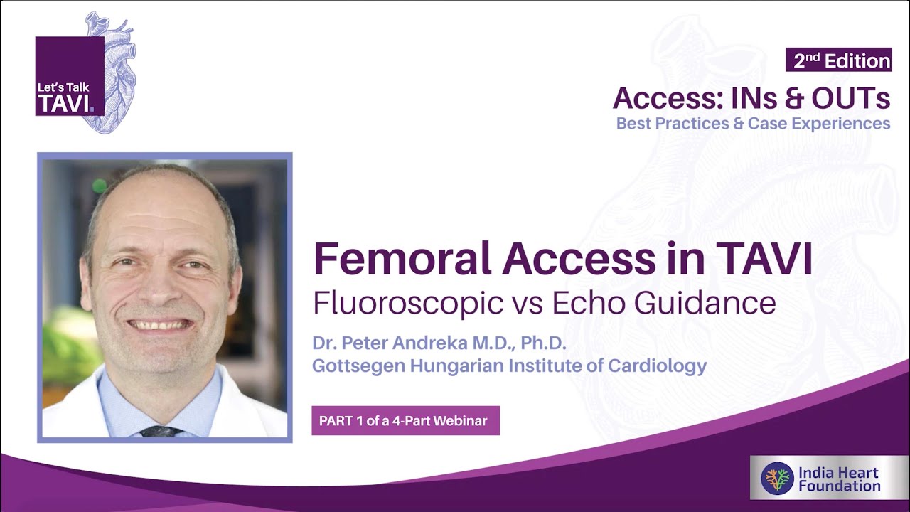 Femoral Access in TAVI - YouTube