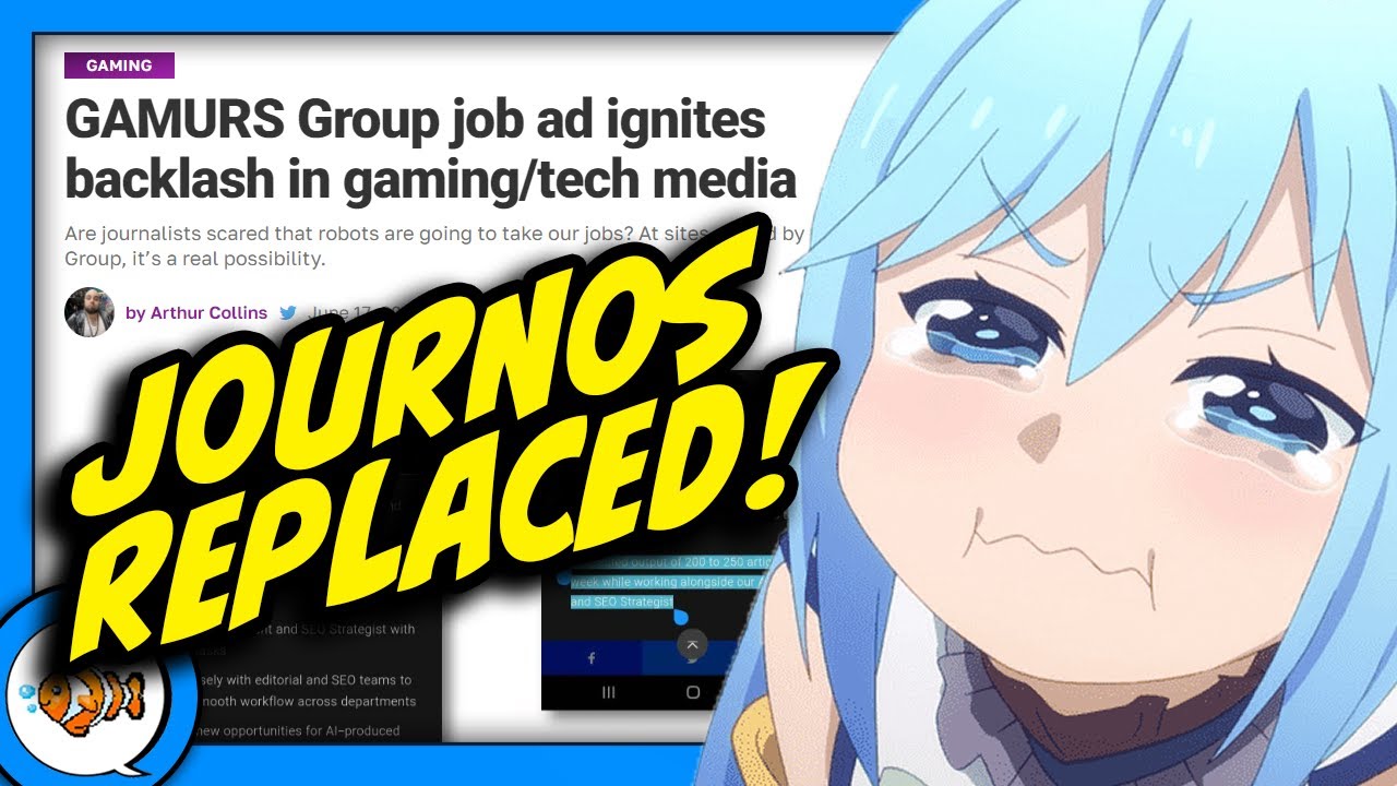 Gaming Journos Get REPLACED with AI! - YouTube