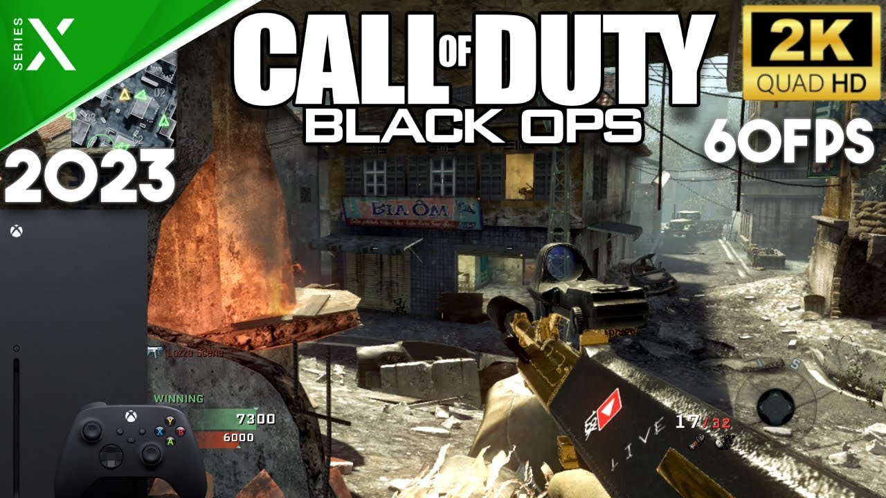 Call of Duty: Black Ops 1 - Xbox Series X | 1440P 60FPS | Gold AUG ...