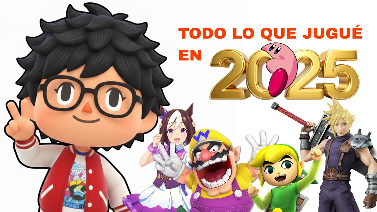 TODO lo que jugué en el 2025... - YouTube