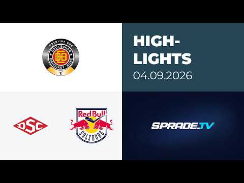04.09.2026 - Highlights - Deggendorfer SC vs. Red Bull Hockey Juniors