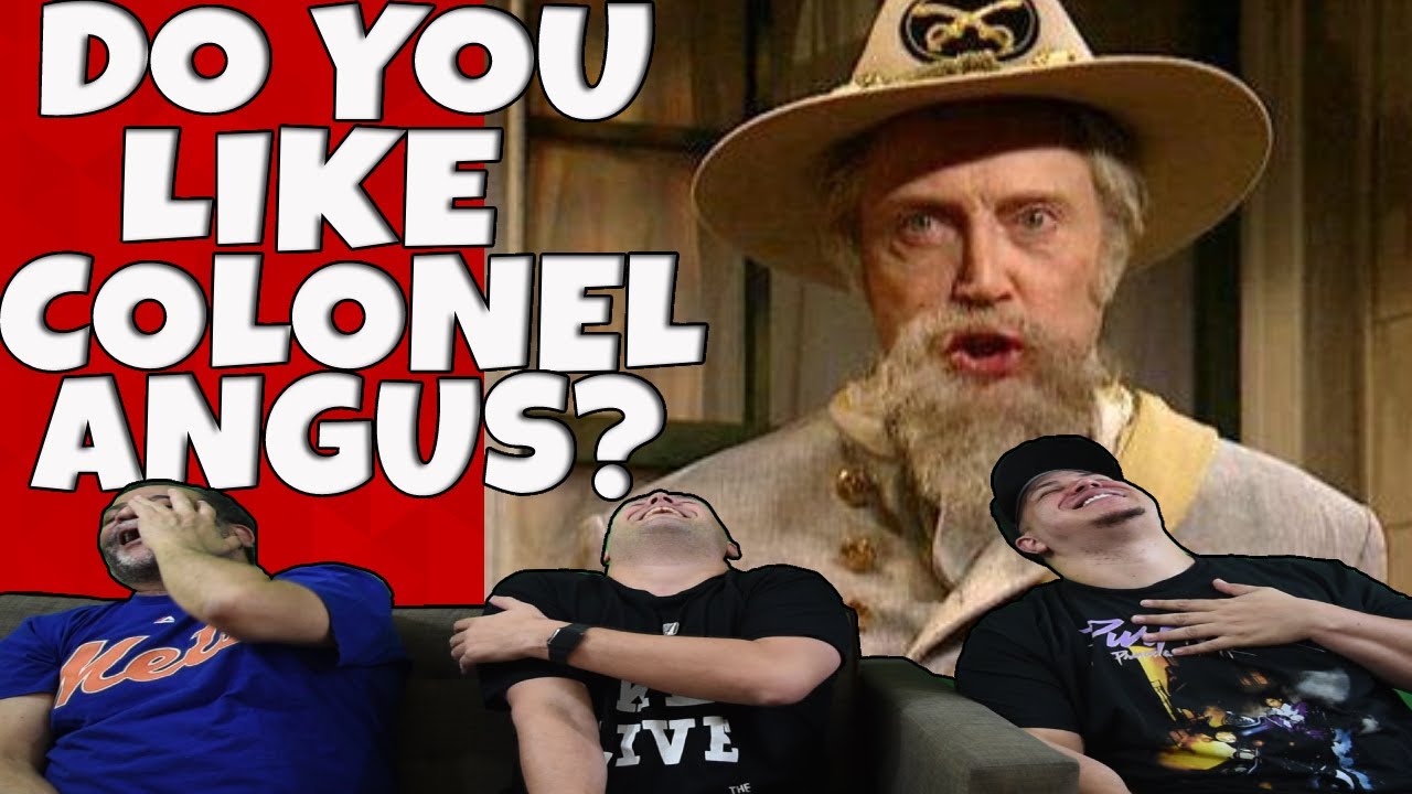 SNL | Colonel Angus Comes Home | Reaction - YouTube