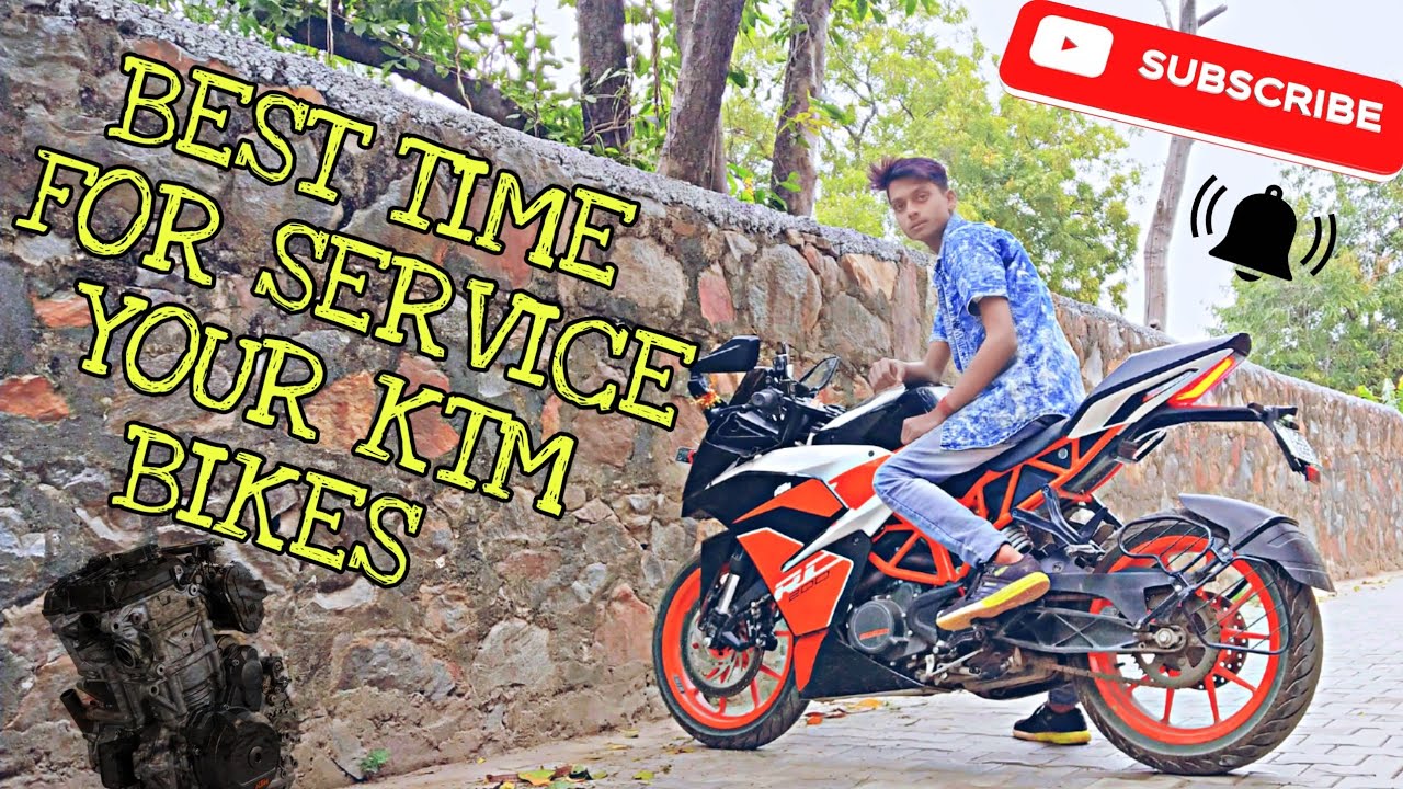 Best time for service your ktm bikes - YouTube