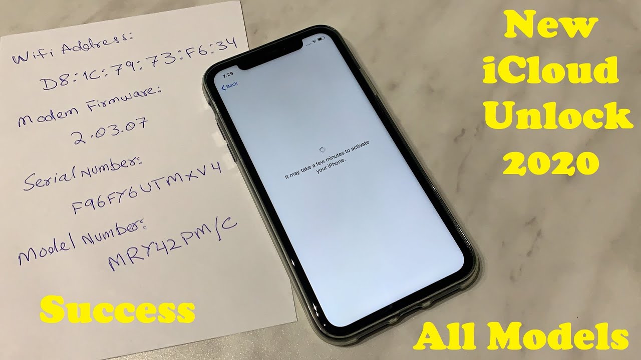 iCloud Unlock 2020!! Unlock iCloud Activation lock Lost,Disable,Forget ...