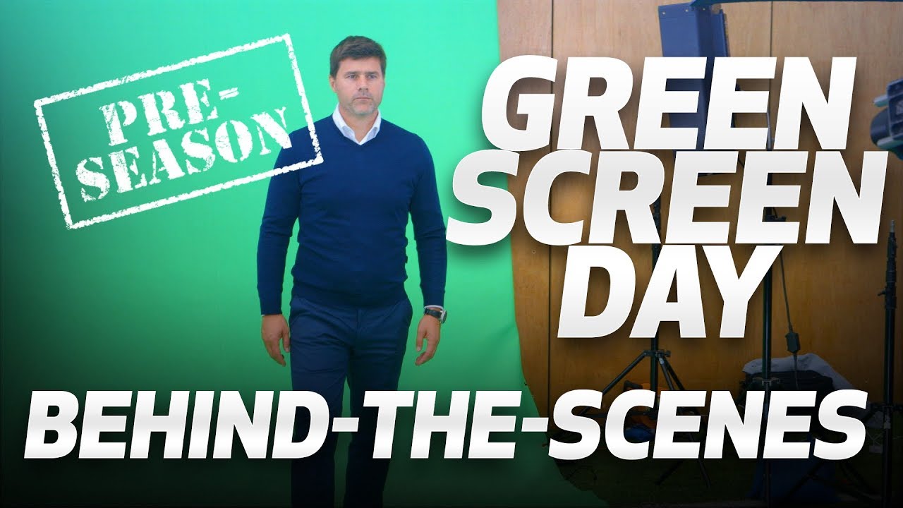 BEHIND-THE-SCENES: GREEN SCREEN DAY - YouTube