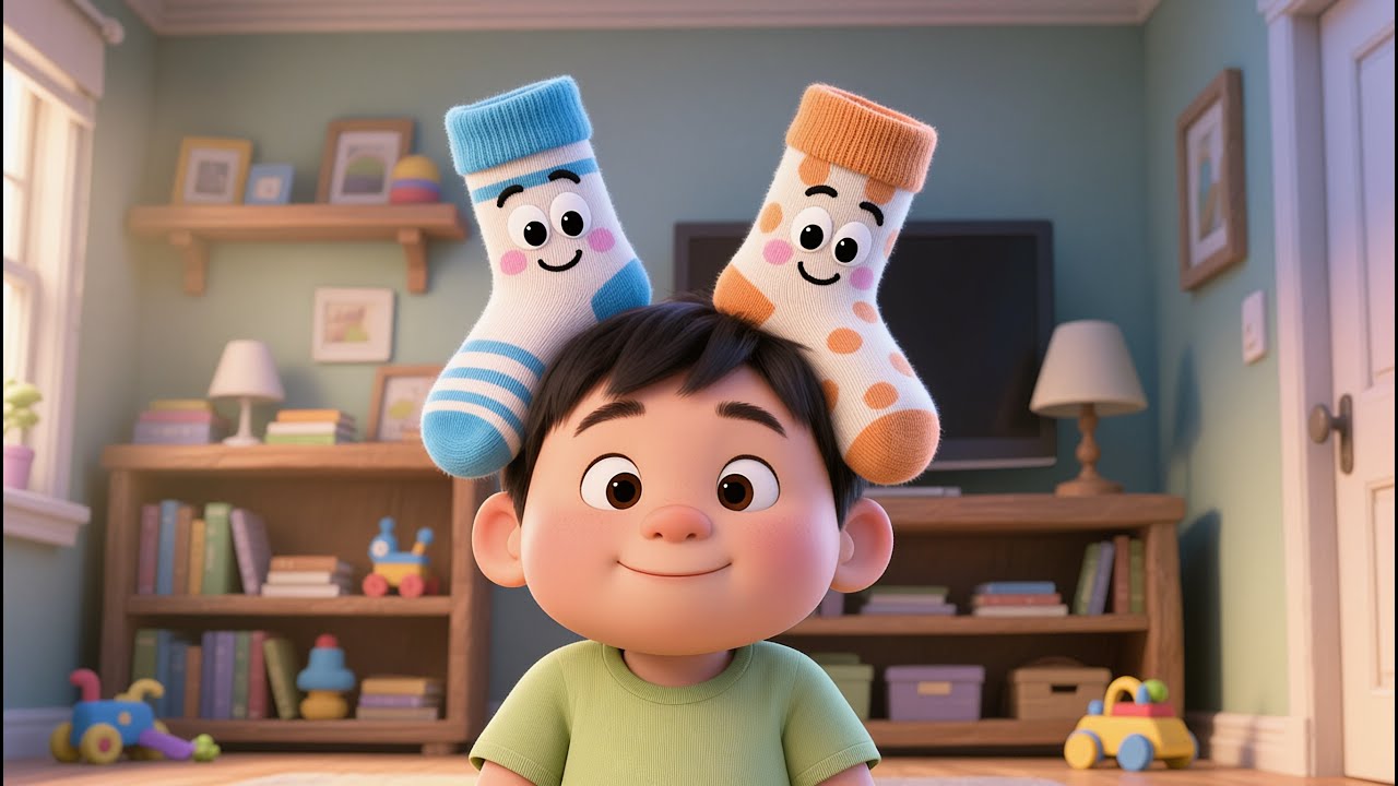 Funny song about socks for kids - YouTube