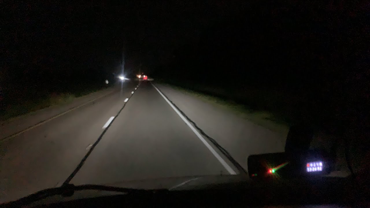 Wisconsin Bound Big Rig Night Drive - YouTube