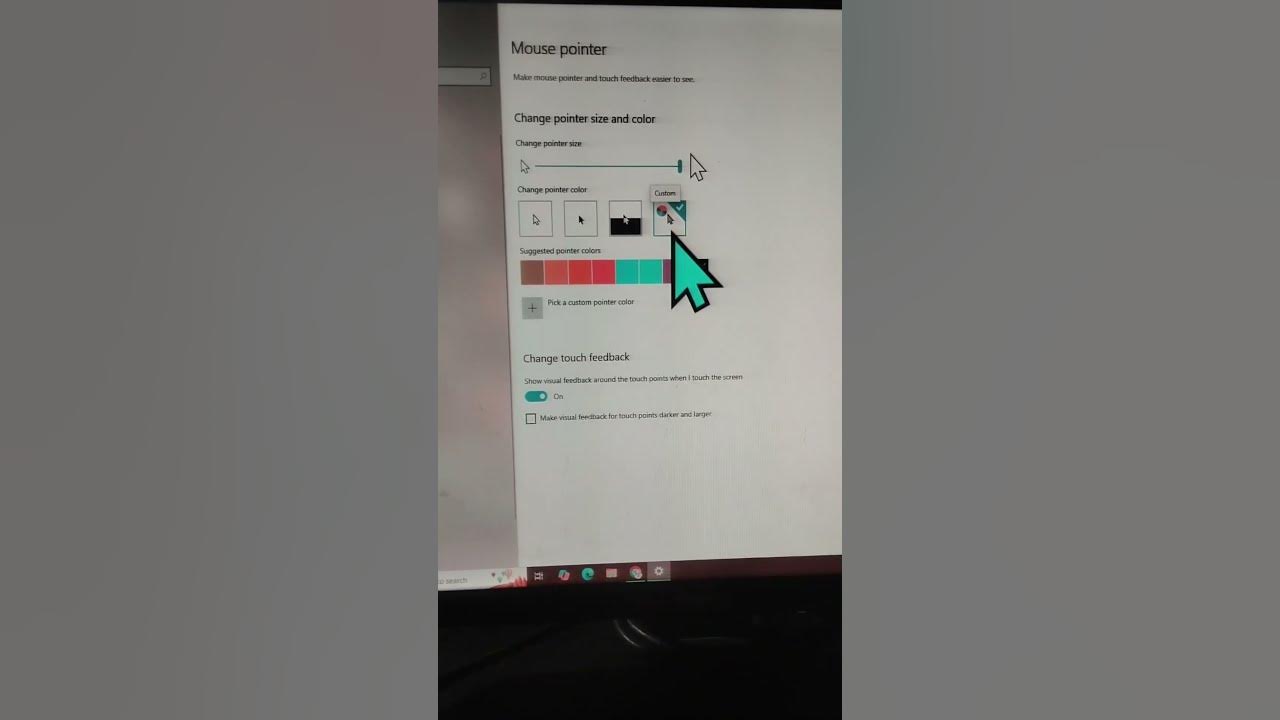 🖱️ How to Change Cursor Size & Color in Windows | Customize Your ...