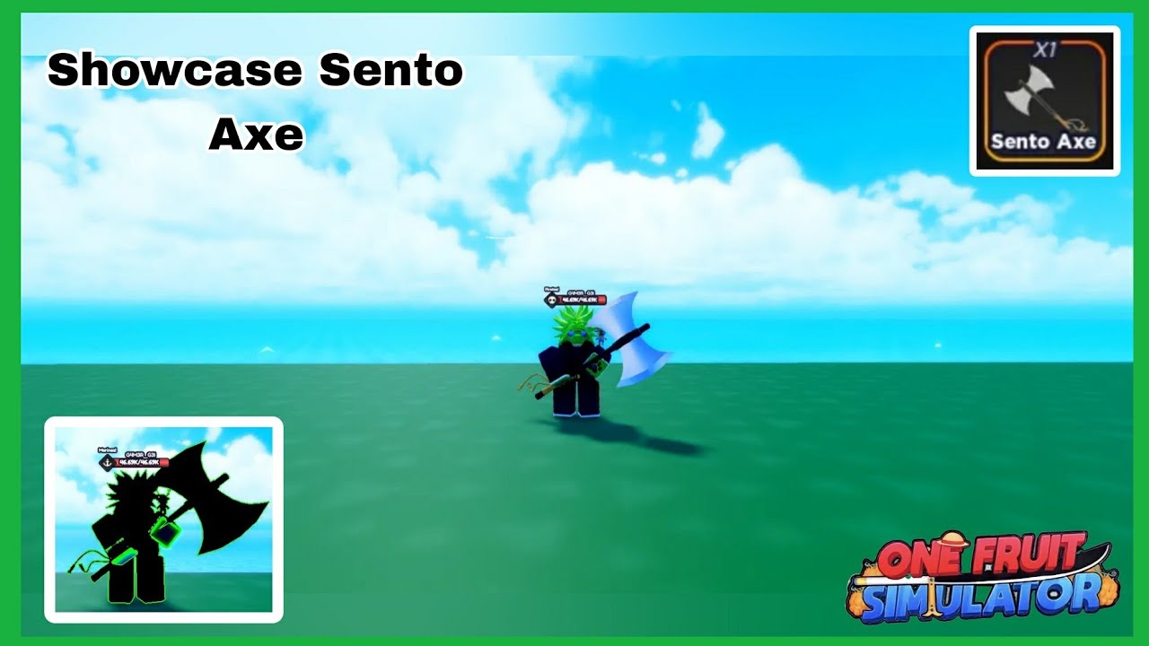 ONE FRUIT - Review Kiếm Sento Axe | ROBLOX - YouTube
