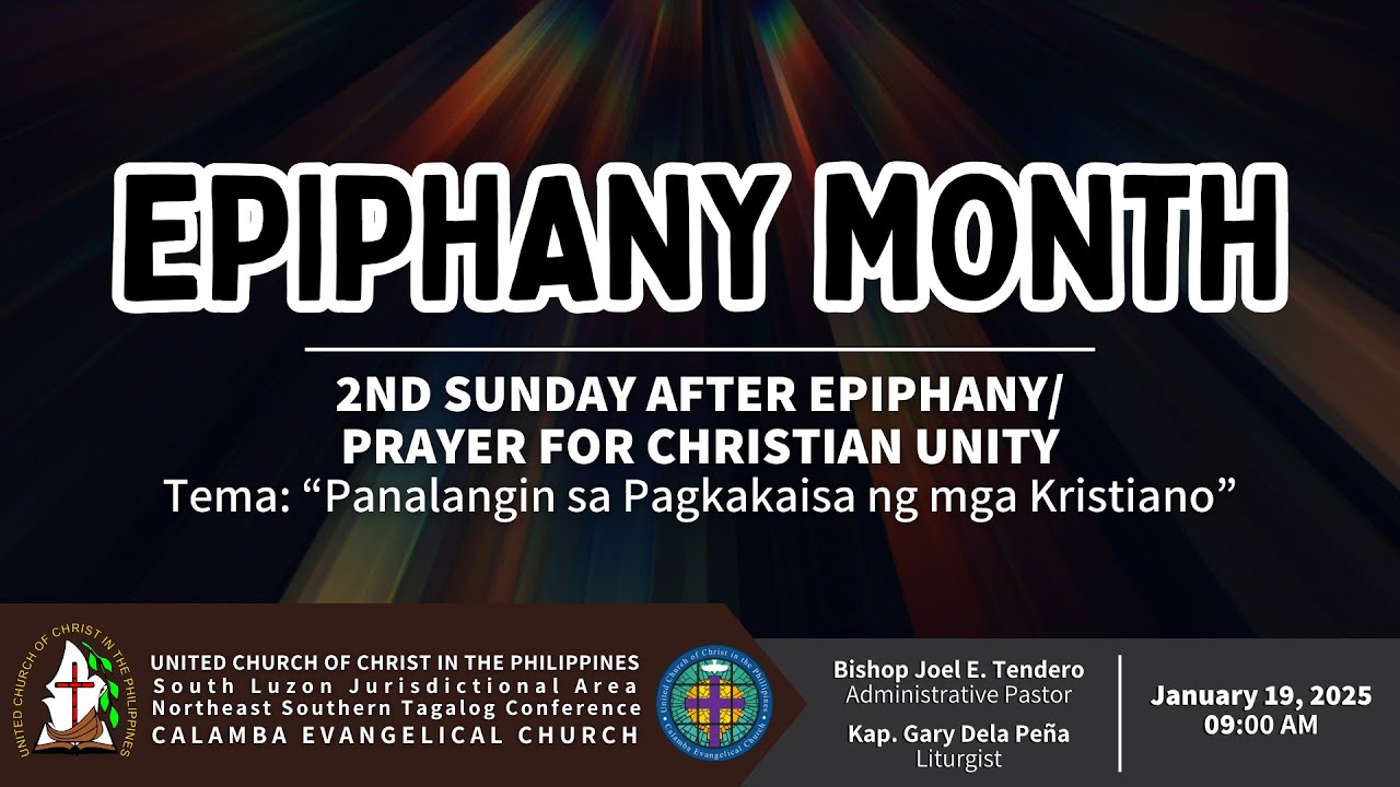 January 26, 2025 | 3rd Sunday after Epiphany - YouTube