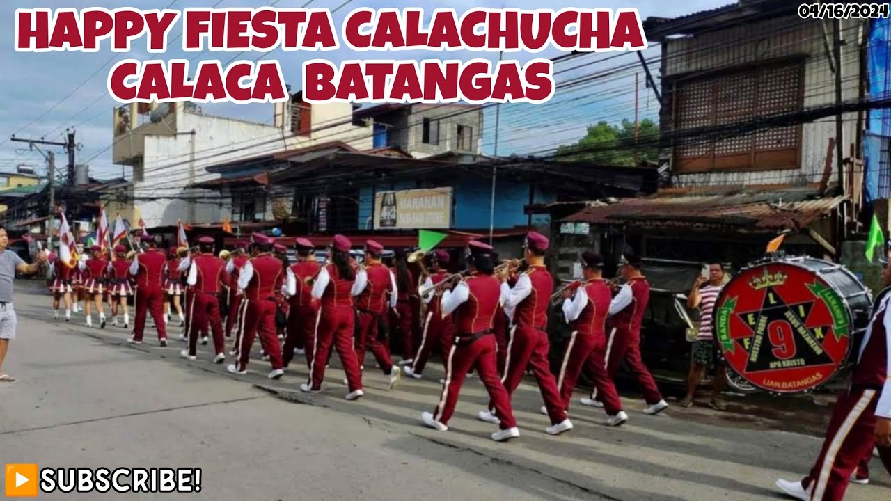 Happy Fiesta Calachucha Calaca Batangas - YouTube